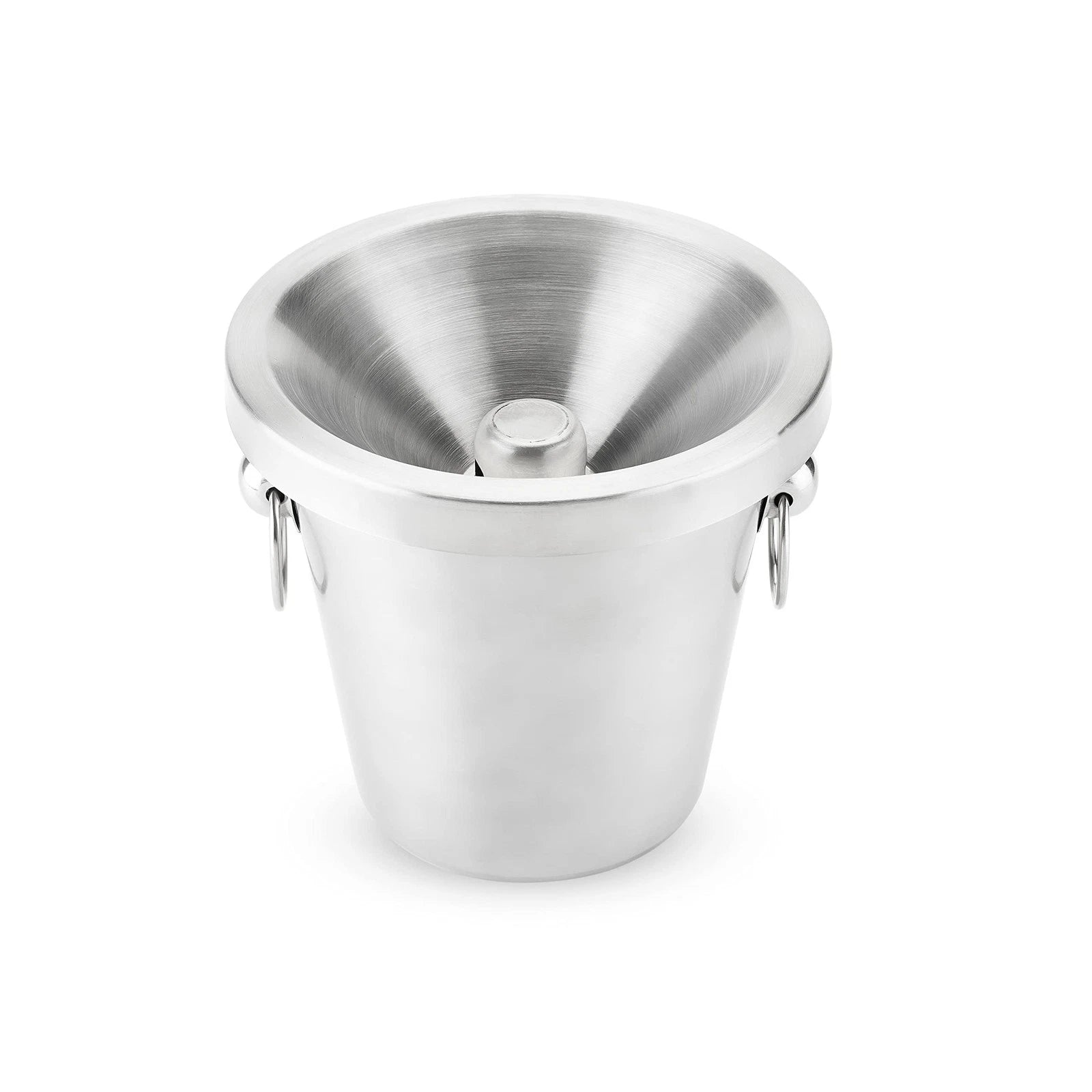 Stainless Steel Spittoon with Removable Lid